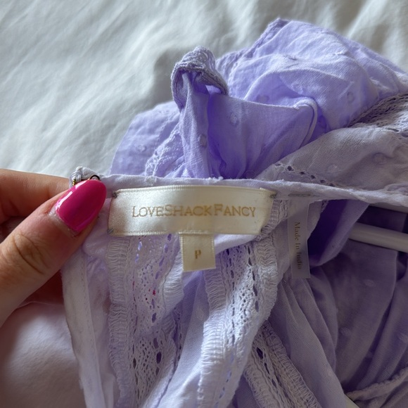 LoveShackFancy | Dresses | Loveshackfancy Purple Natasha Dress | Poshmark